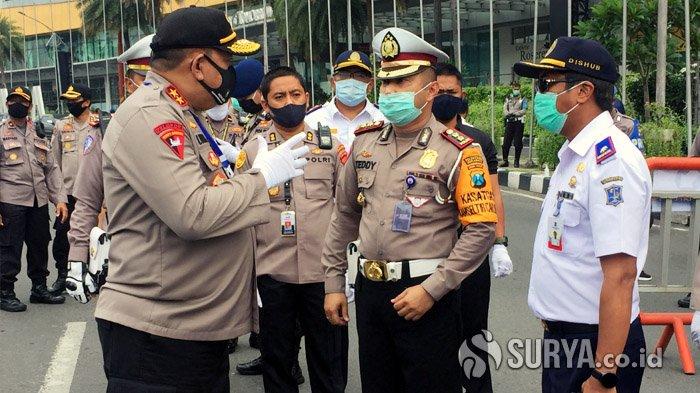 Hari Pertama PSBB Surabaya, Kapolda Jatim: Banyak Warga Belum Paham ...