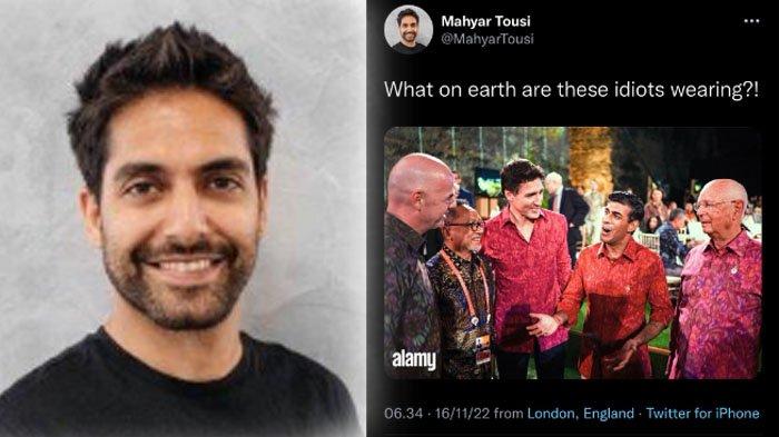 SOSOK Mahyar Tousi, Youtuber Inggris Diserang Netizen Indonesia karena ...