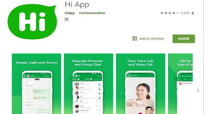 Punya Misi Menantang Whatsapp (WA), Inilah 'Hi App' Aplikasi Chatting ...