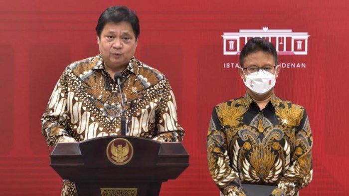 Menko Airlangga Hartarto: Pemerintah Terus Dorong Vaksinasi Booster - Surya.co.id