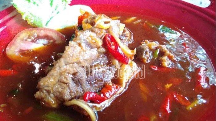 Tongseng Iga dan Mie Nyemek Ala Lawu Green Forest Magetan, Kuah ...