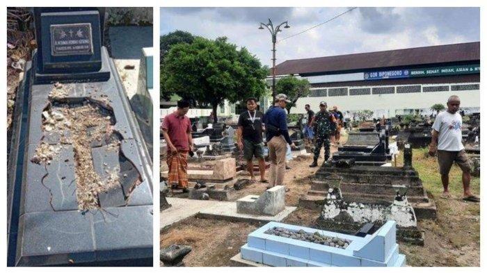 Perusakan Nisan Makam Misterius di Bantul dan Kotagede Yogya, Polisi Turun Tangan - Surya.co.id