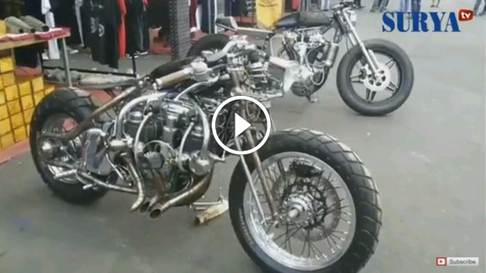 VIDEO - Motor-motor Modifikasi Beradu Paling Ciamik di Surabaya - Surya ...