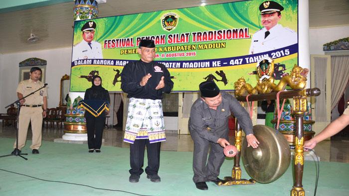 Sebelas Perguruan di Madiun Ramaikan Festival Pencak Silat - Surya.co.id