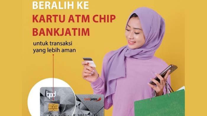 Nasabah Bank Jatim Diimbau Ganti Kartu ATM dengan Kartu ATM Chip Pling ...