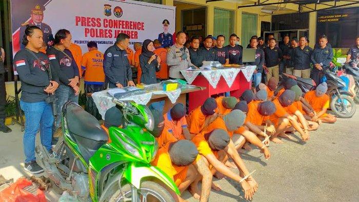 Polres Jember Tangkap 59 Tersangka Selama Operasi Sikat Semeru 2023, Mayoritas Kasus Pencurian ...