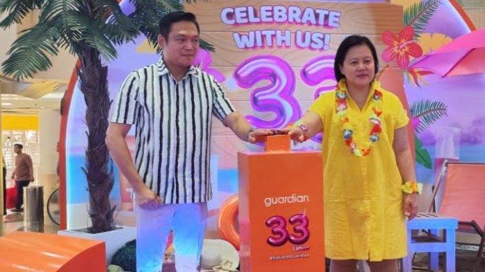 Rayakan HUT ke-33, Guardian Tampilkan 22 Brand dengan Beri Promo Menarik bagi Konsumen - Surya.co.id