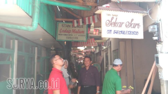 Sering Becek dan Banjir, Pedagang Minta Revitalisasi Pasar Bunga Kayoon ...