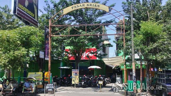 Pasar Krian Sidoarjo Masih Beroperasi Meski Dua Pedagang Dinyatakan ...