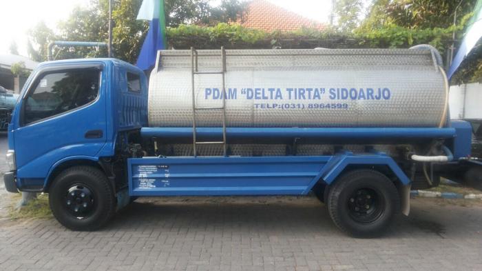Begini Cara Dapatkan Air Tangki PDAM Sidoarjo - Surya.co.id