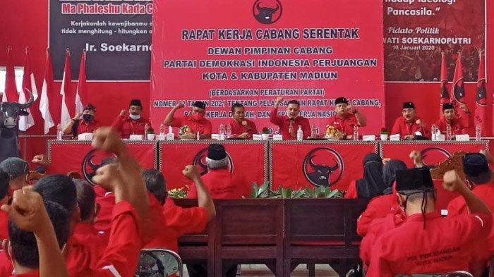 Kejar Target Hattrick di 2024, PDIP Kota Madiun Persiapkan Kesiapan Kader Milenial - Surya.co.id