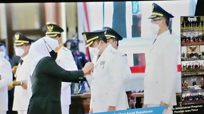 Dilantik Gubernur Khofifah, Hendy dan Gus Firjaun Resmi Pimpin Jember - Surya.co.id