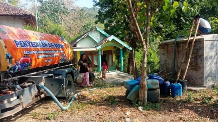Setiap Musim Kemarau, 3 Desa di Lereng Gunung Penanggungan Mojokerto Ini Langganan Krisis Air ...