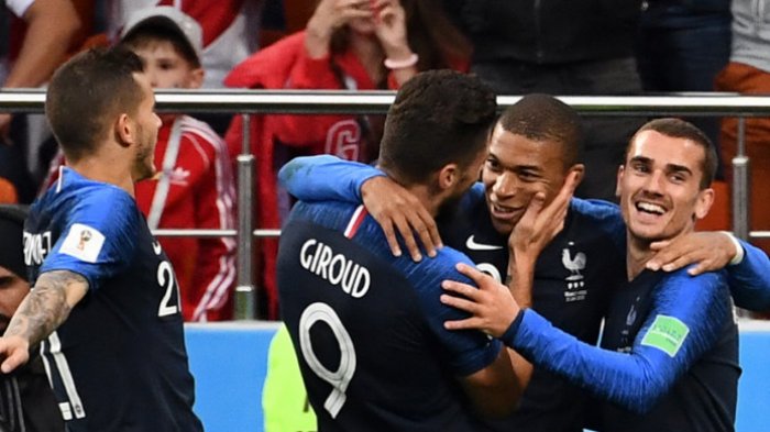 Hasil Akhir Prancis Vs Peru - Kylian Mbappe Antar Les Bleus ke Babak 16 Besar Piala Dunia 2018 ...