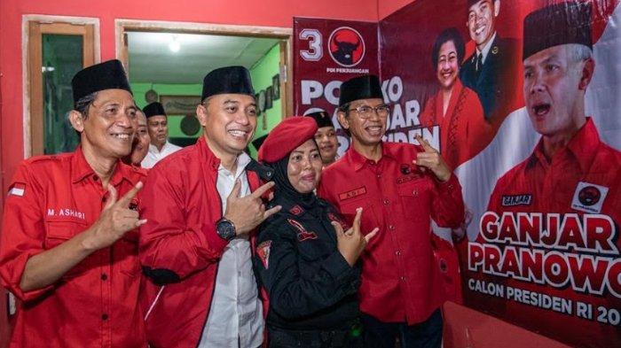 Resmikan Posko Ganjar Presiden, Eri Cahyadi Minta Kader Banteng Surabaya Giat Turun ke Rakyat ...