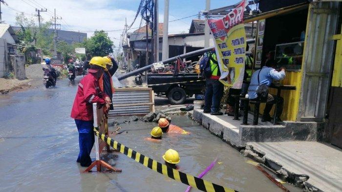 PDAM Surabaya Akui 15 km Pipa Rusak Dampak Pemasangan Box Culvert ...