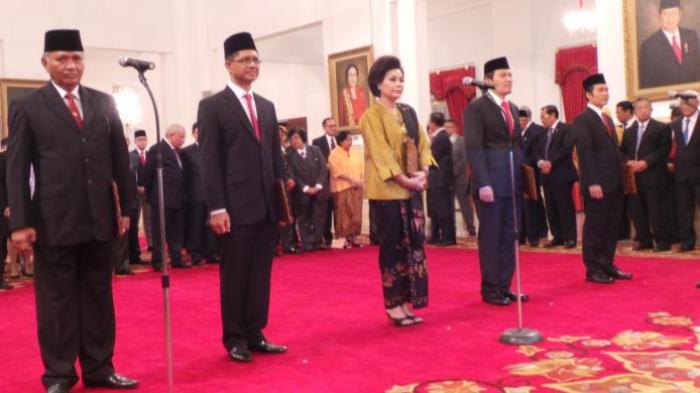 Pimpinan Baru KPK Dilantik Jokowi - Surya.co.id