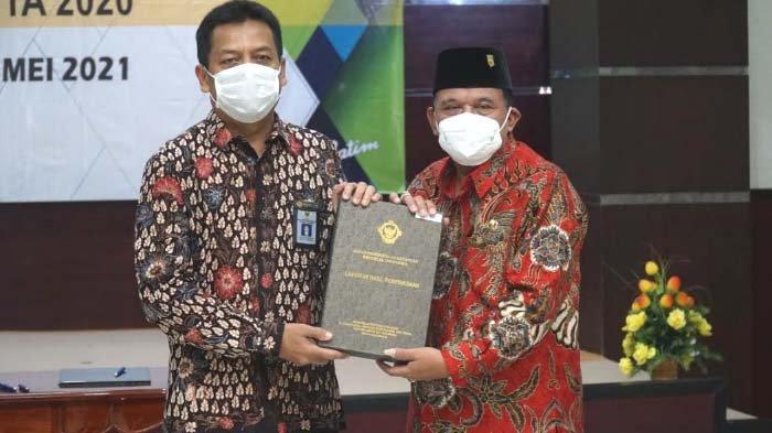 Pemkab Nganjuk Raih Opini WTP Keempat Kali Berturu-turut dari BPK atas LKPD 2020 - Surya.co.id