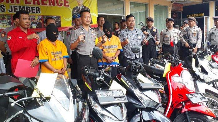Polisi Kembalikan Motor Hasil Curian di Jember ke Pemilik Aslinya - Surya.co.id