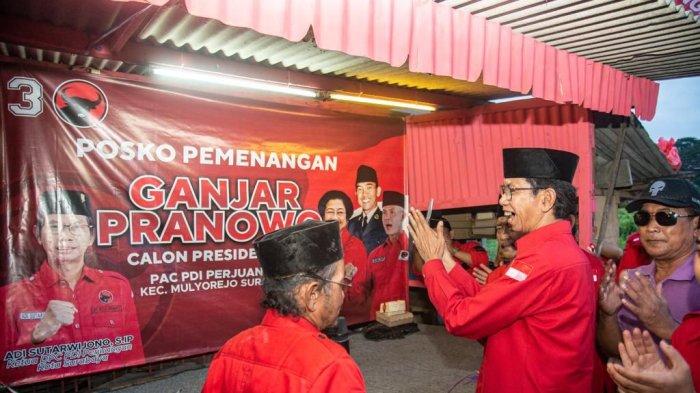 Posko “Ganjar Presiden” Terus Bermunculan di Surabaya, PDIP Surabaya Terus Bergerak di Tengah ...
