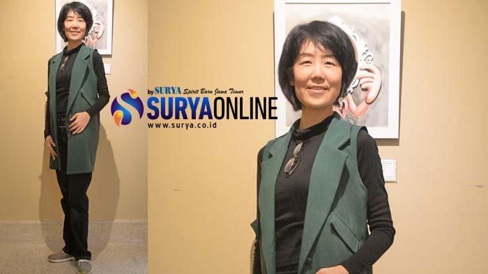 Potret Sherly Gunawan, Inspirasi Banyak Orang Lewat Lukisan - Surya.co.id