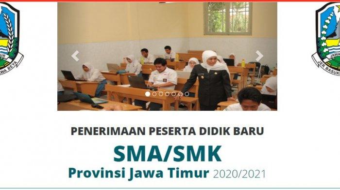 PPDB 2020 Jawa Timur - Syarat dan Tata Cara Daftar Jalur Zonasi dan ...
