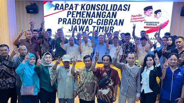 Relawan Prabowo-Gibran Garap Potensi Suara dari Kalangan Buruh di Jatim - Surya.co.id