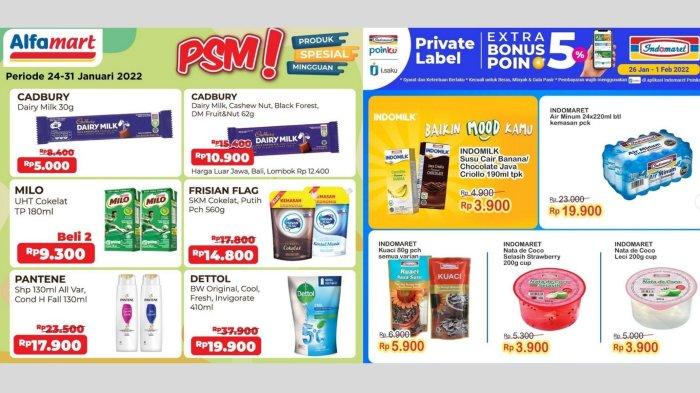 Promo Alfamart dan Indomaret Hari Ini 30 Januari 2022: Produk Spesial ...