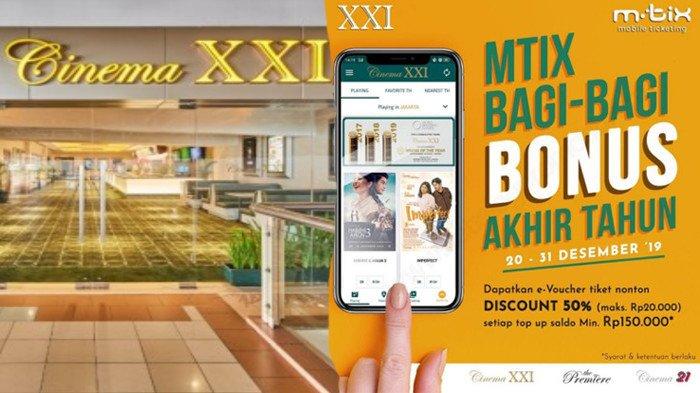 Promo Cinema XXI Akhir Tahun Sampai 31 Desember 2019, Ada e-Voucher ...