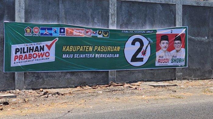 Paslon 01 Protes Nama Presiden di Banner Paslon 02, KPU Pasuruan ...
