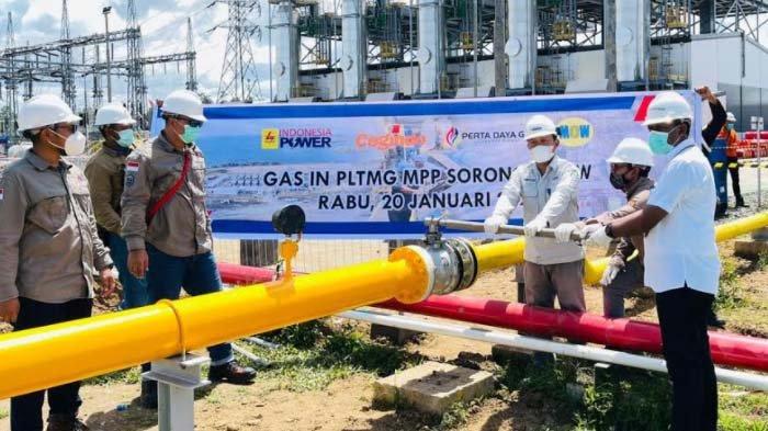 PT Perta Daya Gas Alirkan Gas Perdana ke PLTMG Sorong Papua Barat ...