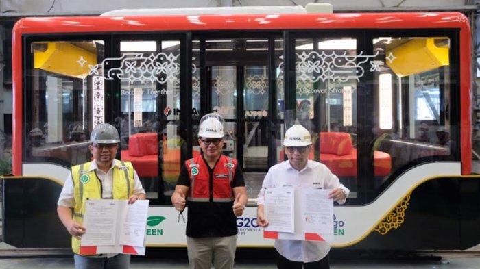 Gandeng PT TWC, PT INKA Kembangkan Moda Tram Mover untuk Taman Mini ...