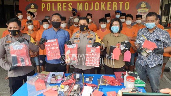 Di Kabupaten Mojokerto, Polisi Tangkap 22 Pengedar Narkoba Selama Sebulan - Surya.co.id