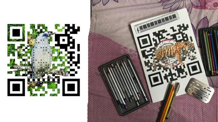 QR Art Karya Mr D, QR Code Unik yang Bisa Di-Custom Sesuai Selera ...
