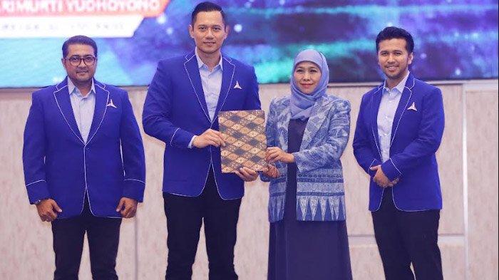 Kantongi Tiga Dukungan Parpol untuk Maju Kembali di Pilgub Jatim 2024, Ini Kata Khofifah - Surya ...