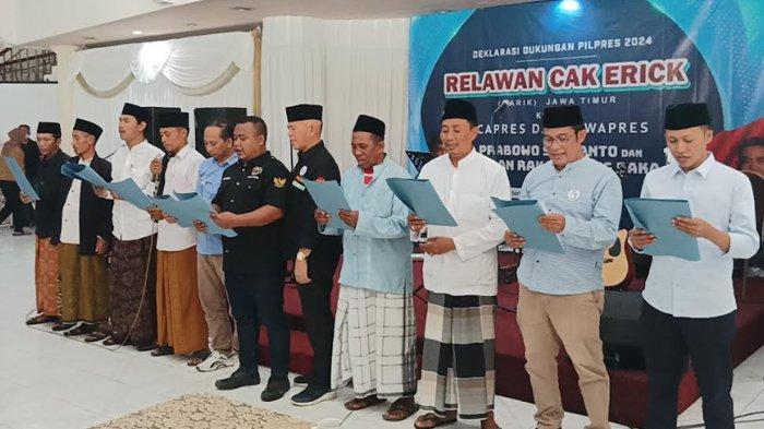 Relawan Erick Thohir Kini Kompak Dukung Prabowo-Gibran, Bentuk Relawan di Jatim - Surya.co.id