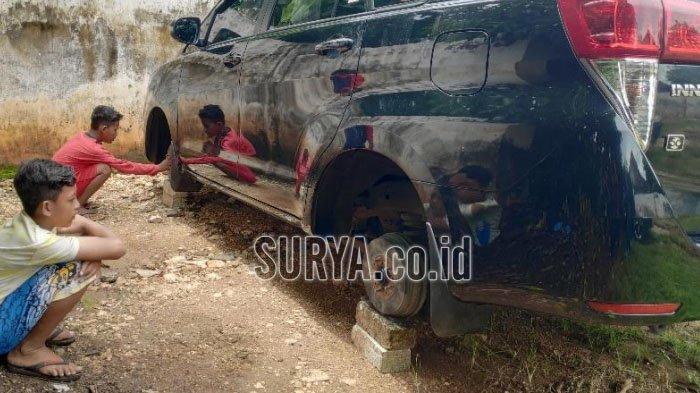 Aksi Curi Roda Kembali Terjadi di Kabupaten Tuban, Rental Mobil Jadi ...