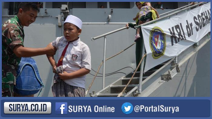 TNI AL Kirim KRI dr Soeharso ke Timor Leste, Ini Tujuannya - Surya.co.id