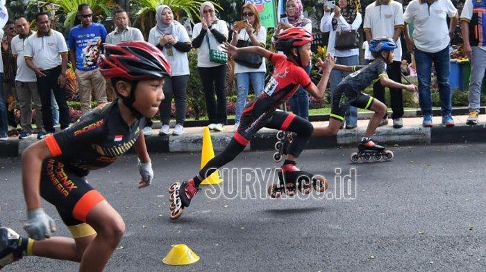 563 Atlet Nasional Sepatu Roda Ikuti Ngalam Roller Sport ke XI di Kota Malang - Surya.co.id