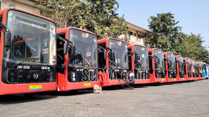 Bus Listrik Trans Semanggi Suroboyo Siap Beroperasi Kembali 15 Juli ...
