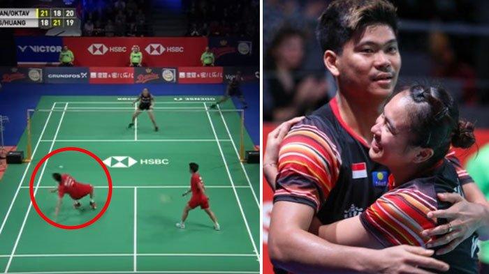 Video Detik-detik Smash Kencang Praveen Jordan Buat Lawannya Jatuh ...