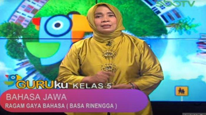 Soal dan Jawaban SBO TV SD Kelas 5 Kamis 4 Februari: Tembung Panyandra ...
