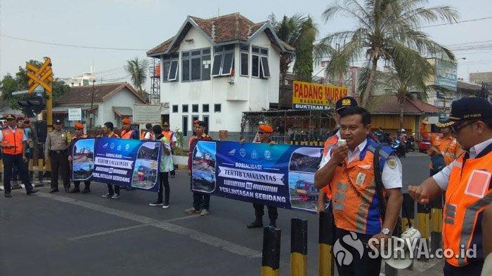 15 Korban Meninggal di Perlintasan Kereta Api, PT KAI DAOP 7 Madiun Gelar Sosialisasi ...
