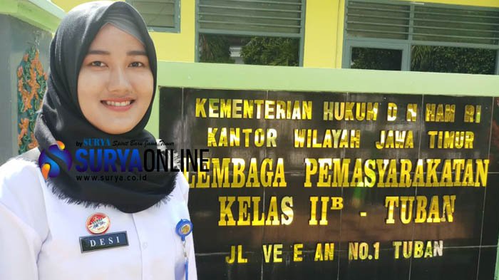 Sosok - Desi Tri Handayani, Sepenuh Hati Jaga Narapidana - Surya.co.id