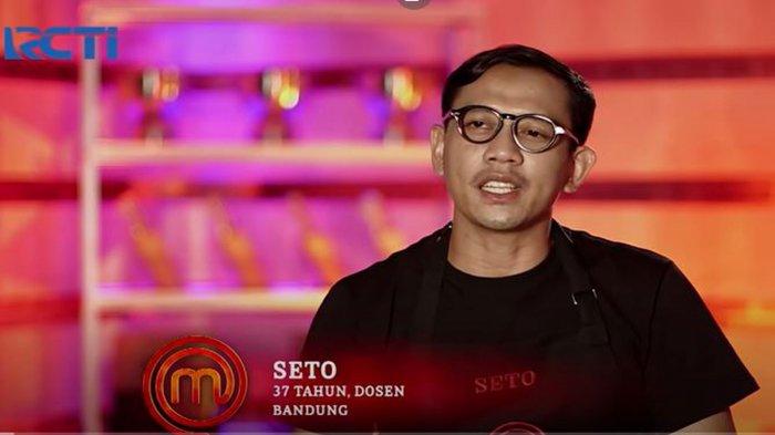 Biodata Seto Masterchef Indonesia 8 yang Pulang di Babak 13 Besar Gara-gara Tinta Cumi - Surya.co.id
