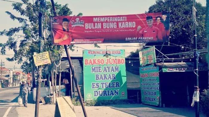 Peringatan Bulan Bung Karno Baliho Dan Spanduk Ganjar Pranowo