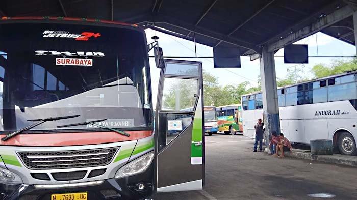 Pertengahan Ramadan, Jumlah Penumpang Bus di Terminal Tawang Alun ...