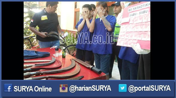 Kisah Mat Juri alias Surat Simpan 50 Gram Sabu-sabu dan 6 Celurit - Surya.co.id