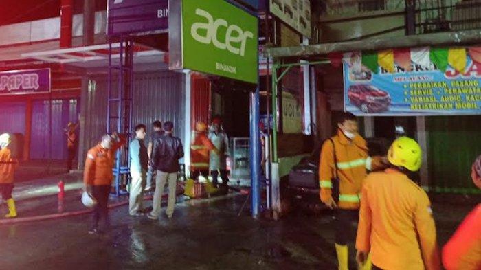 Toko Komputer di Kota Madiun Terbakar, Kerugian Mencapai Ratusan Juta - Surya.co.id