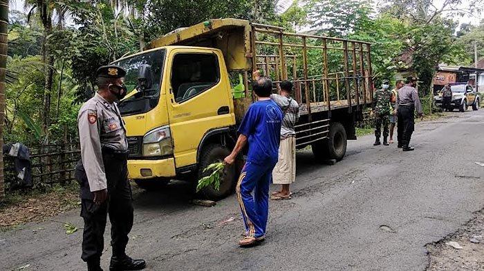 Truk Pengangkut Ribuan Ayam Terguling di Trenggalek, Sopir Warga Dukuh Pakis Surabaya - Surya.co.id
